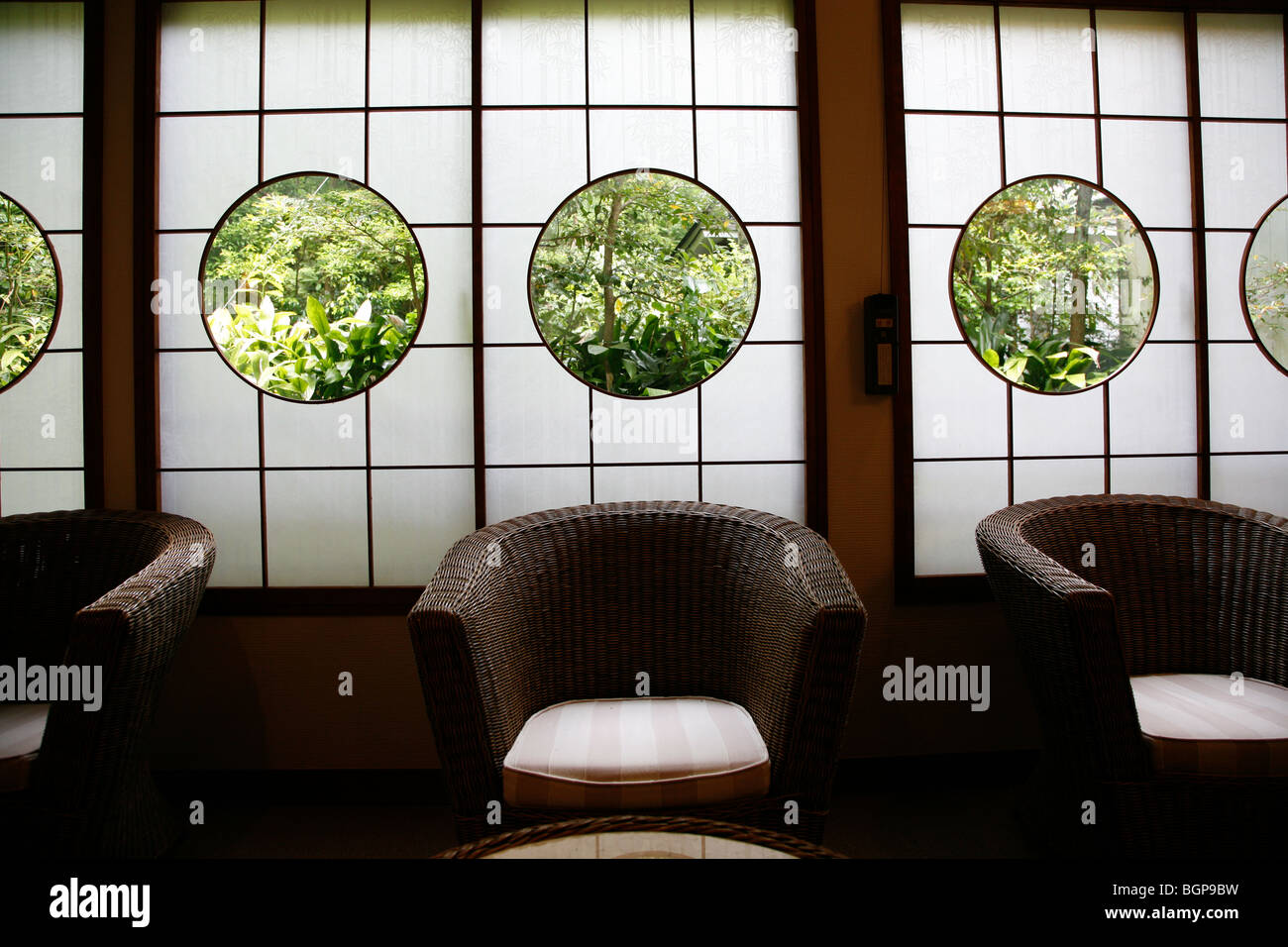 Japan hotel window hi-res stock photography and images - Alamy