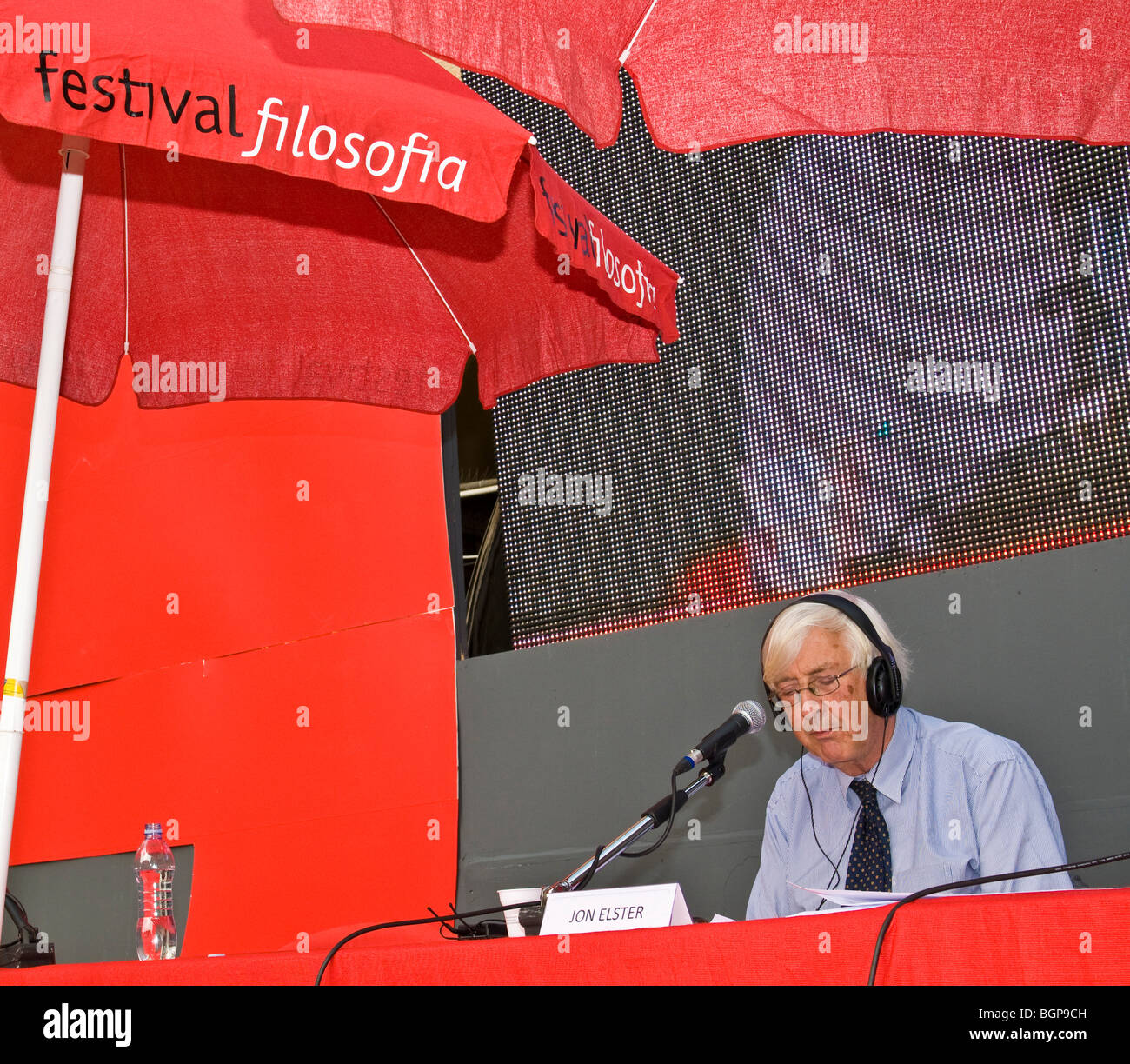 Jon Elster, Philosophy festival of Modena, Italy Stock Photo - Alamy