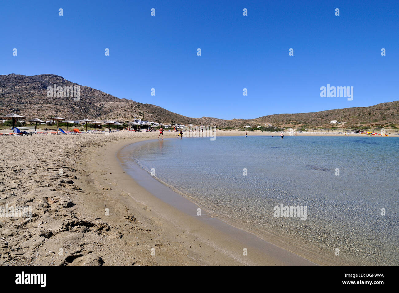 Maganari beach, Ios island, Greece Stock Photo - Alamy