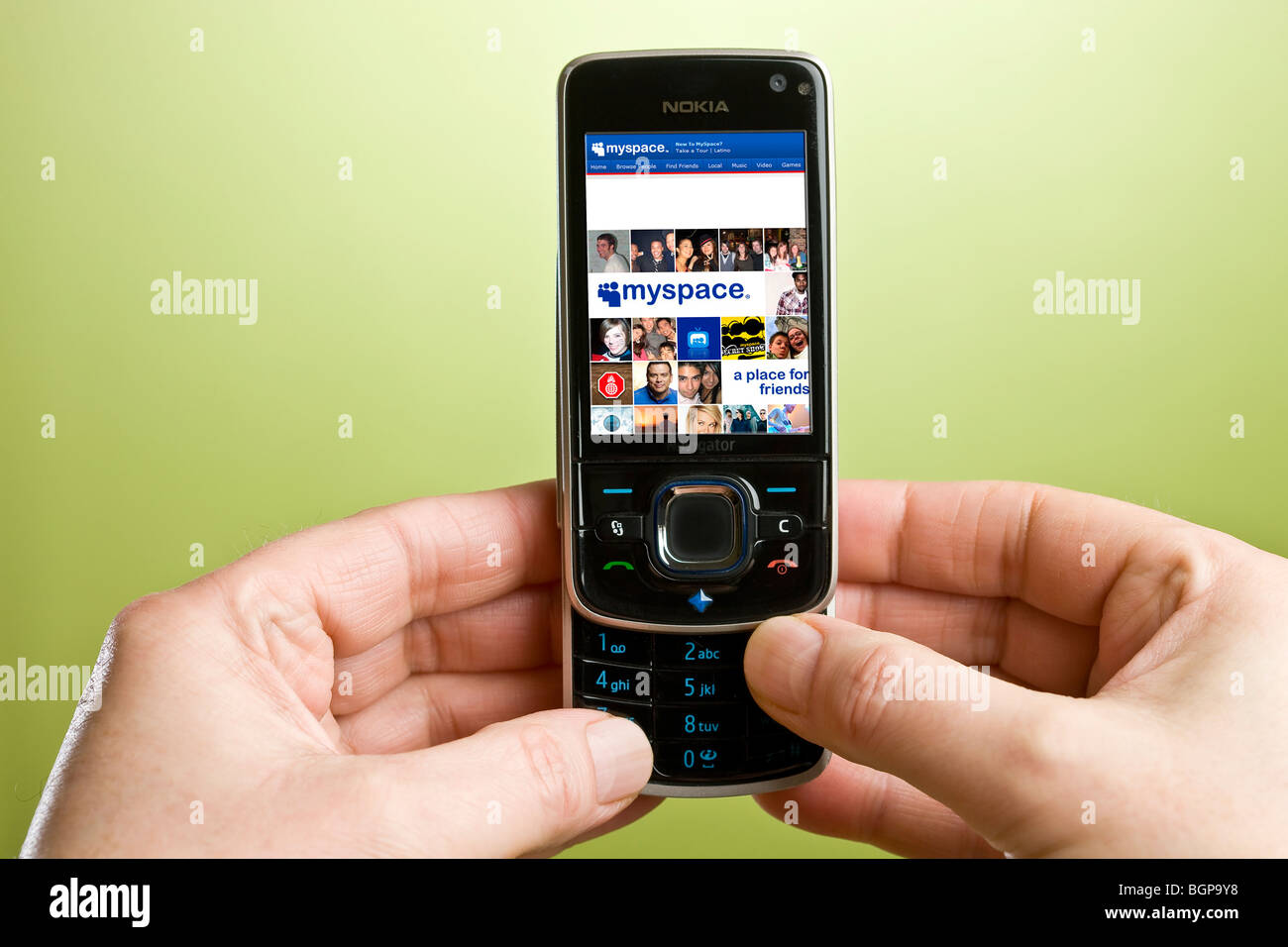 Myspace hi-res stock photography and images - Alamy