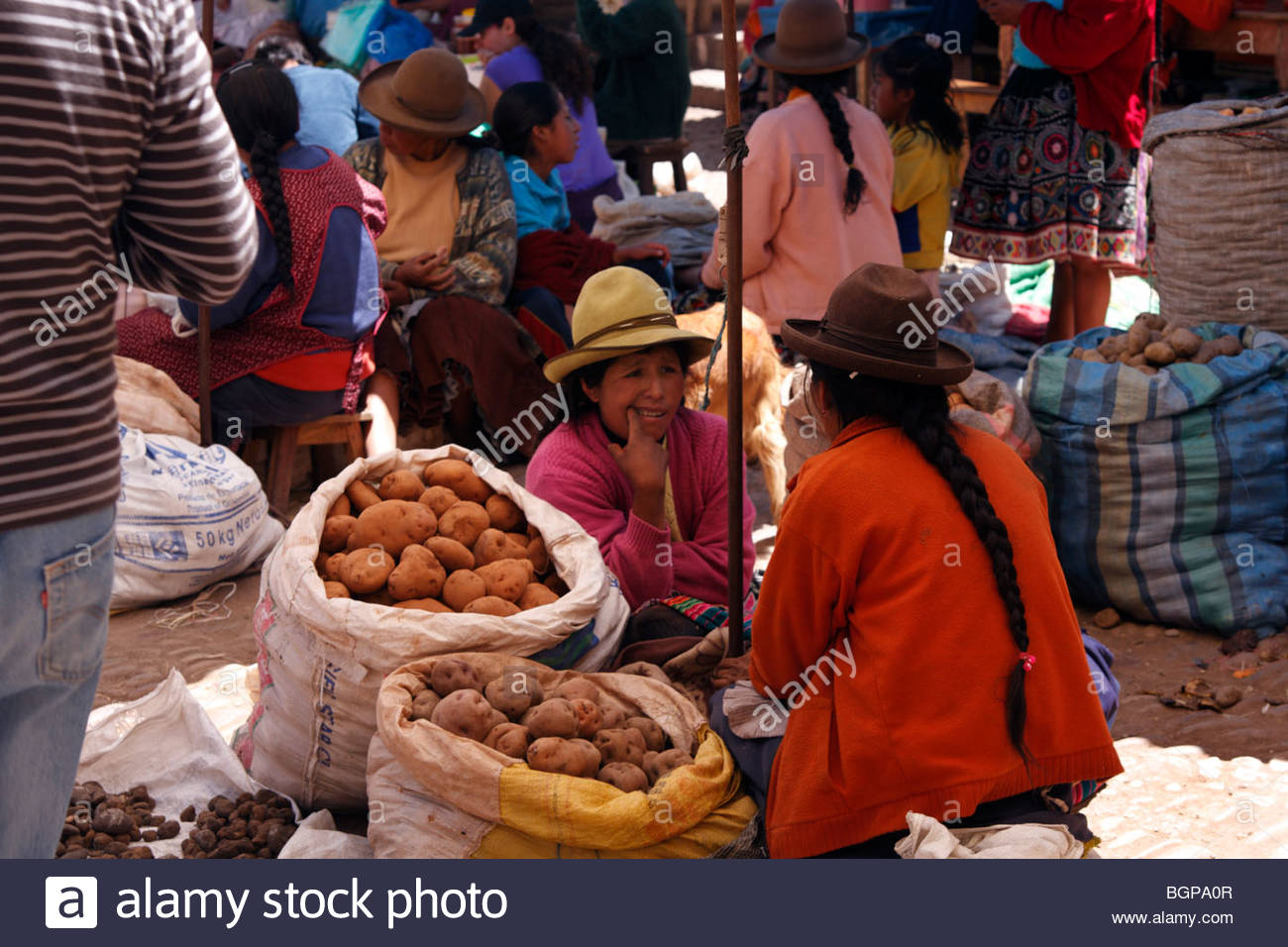 Peru Potatoes Market High Resolution Stock Photography and Images - Alamy