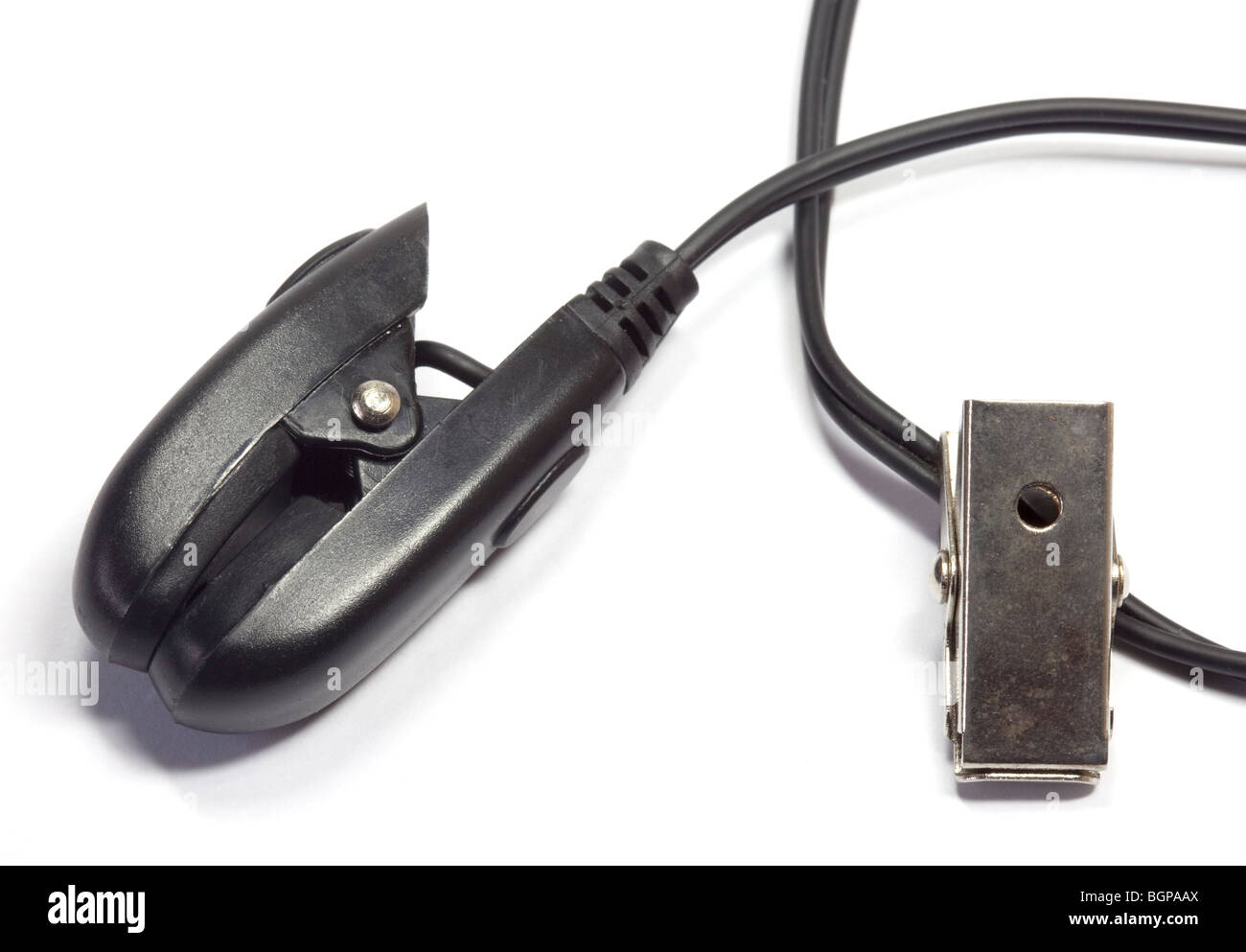 Pulse Monitor Ear Clip Stock Photo - Alamy