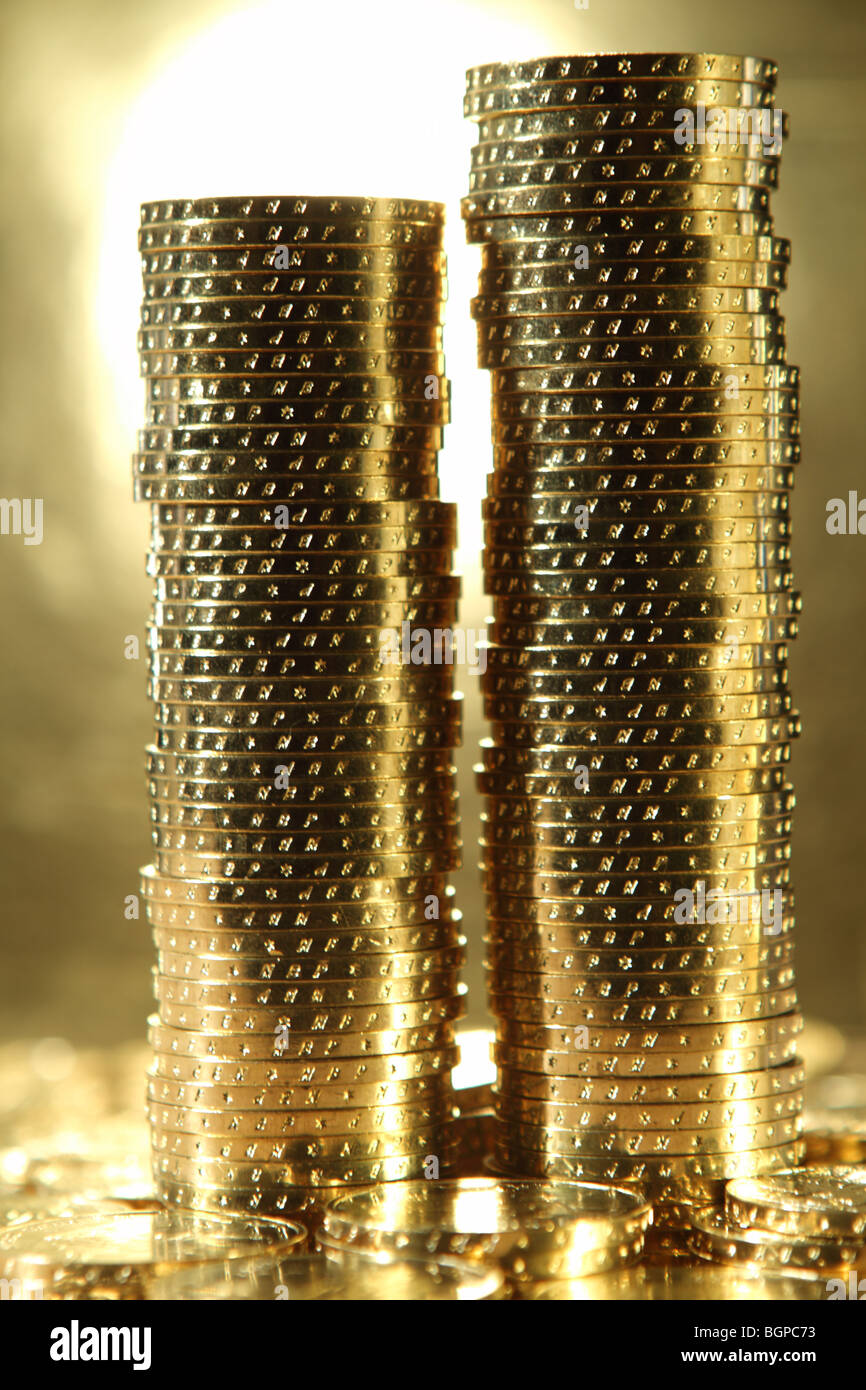 Gold numismatic coins from Poland Stock Photo - Alamy