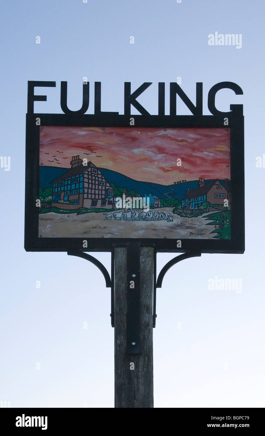 Fulking Village Sign High Resolution Stock Photography and Images - Alamy