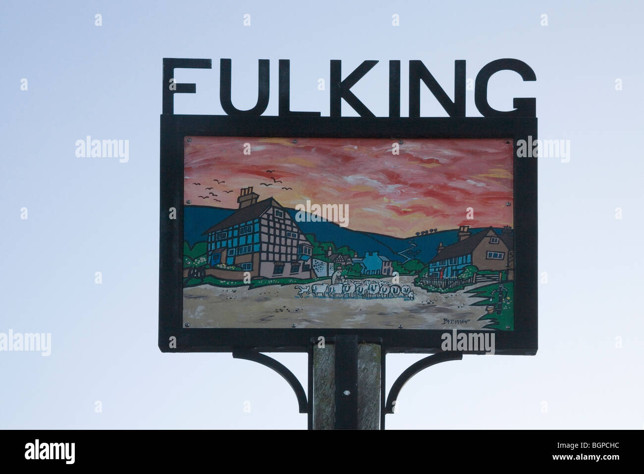 Village of fulking hi-res stock photography and images - Alamy