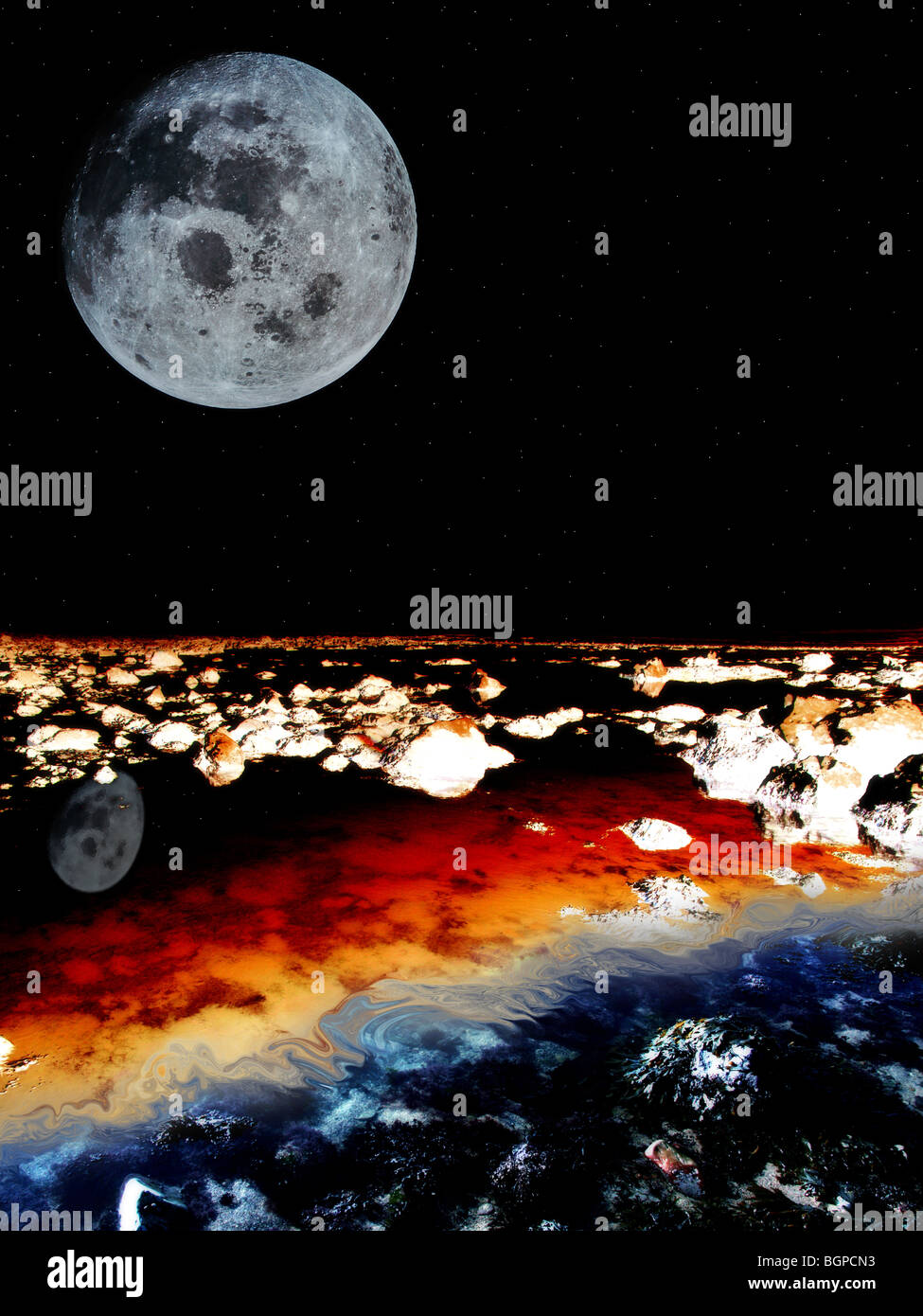 Hot planet mars moons hi-res stock photography and images - Alamy