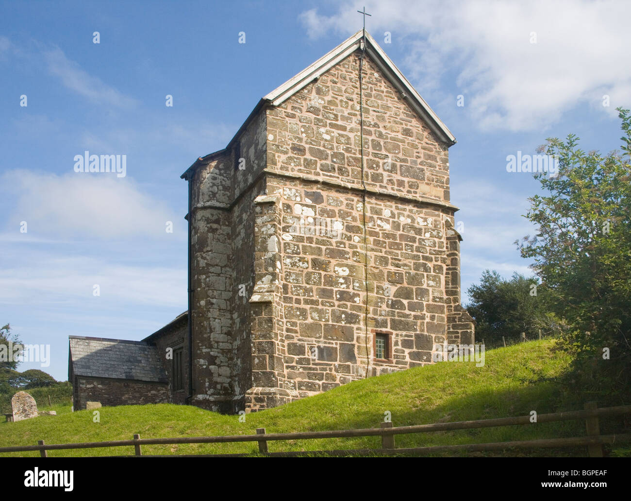 pero common church on exmoor Stock Photo - Alamy