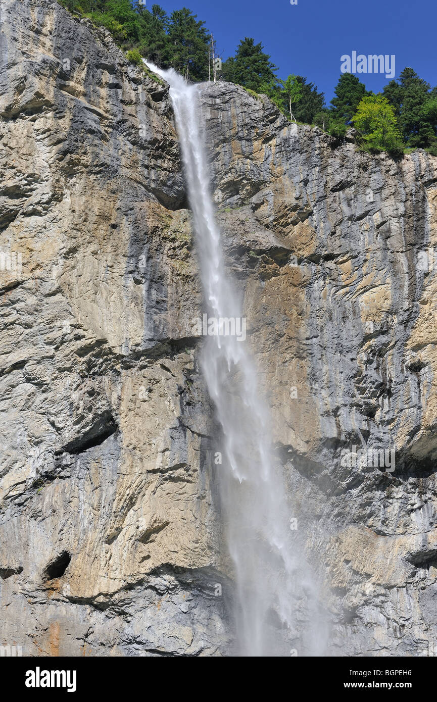Staubbach waterfalls hi-res stock photography and images - Alamy
