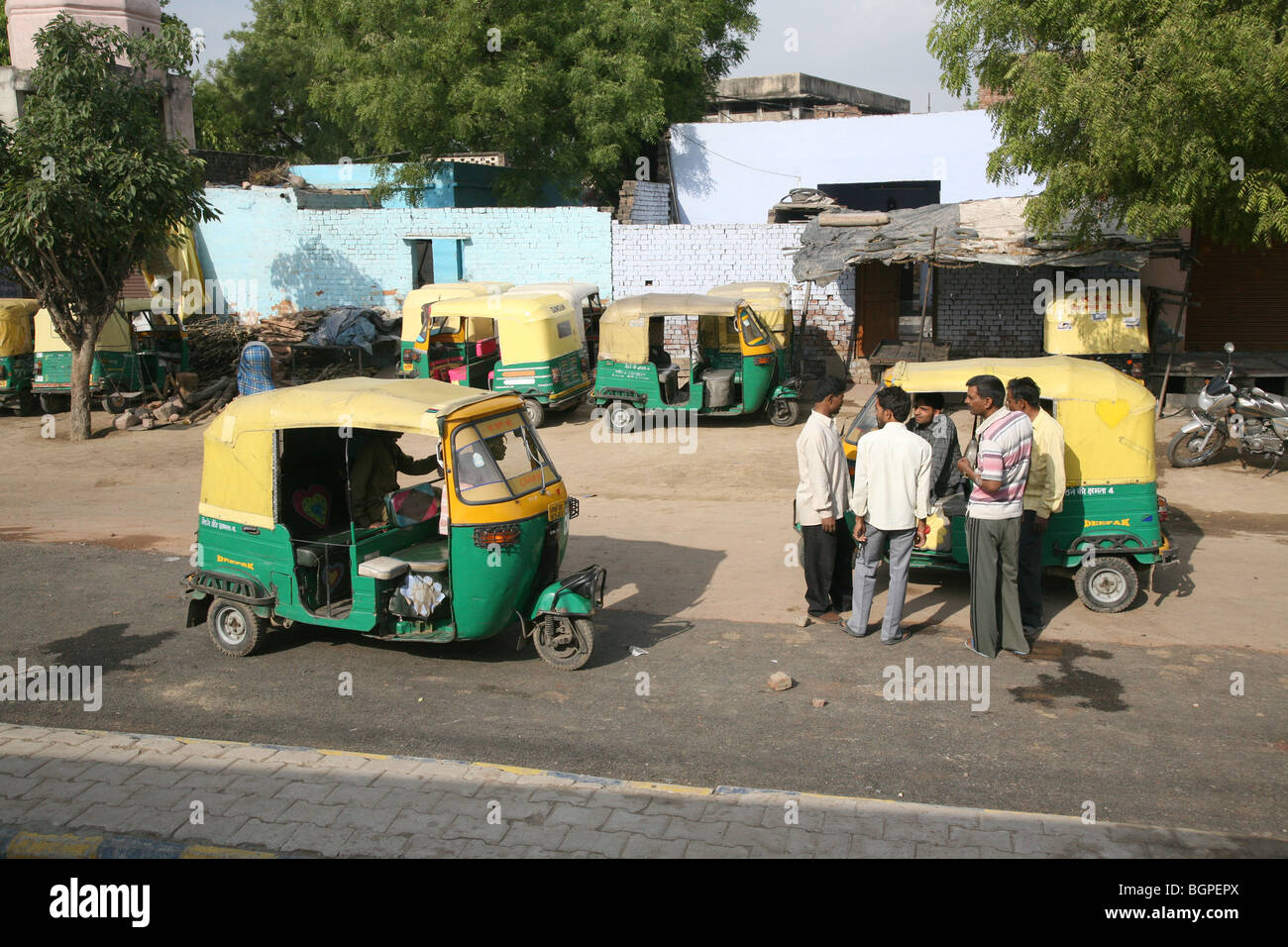 India jaipur auto rickshaw hi-res stock photography and images - Alamy