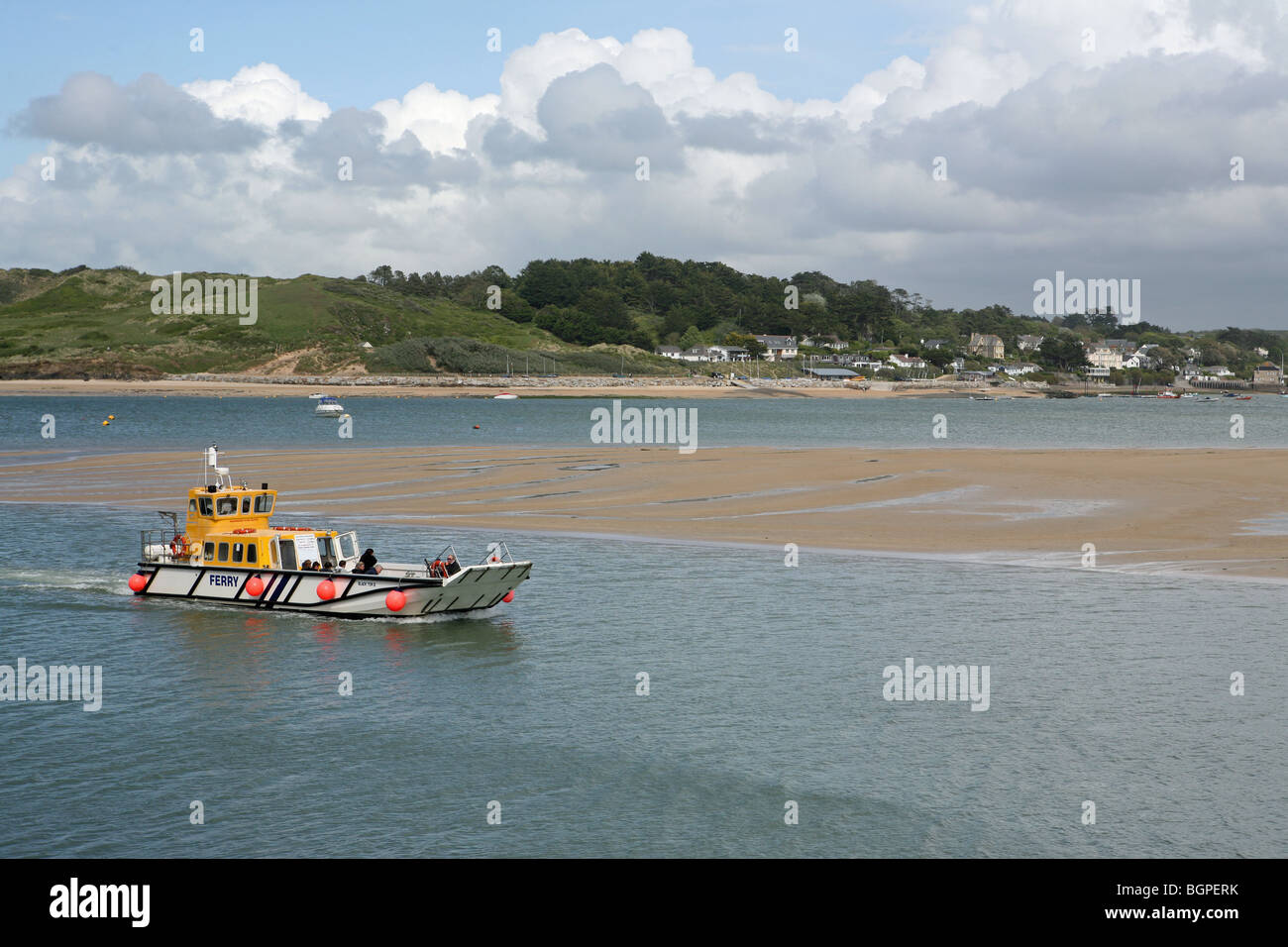 Camel estuary Padstow Cornwall England UK Stock Photo - Alamy