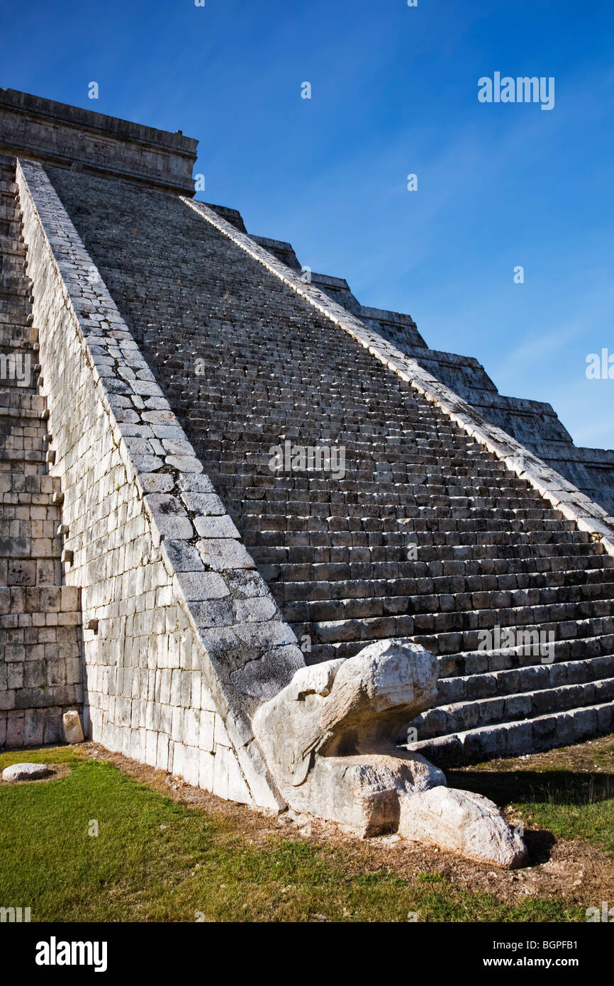 Chichen Itza The main pyramid El Castillo is also called Temple of ...