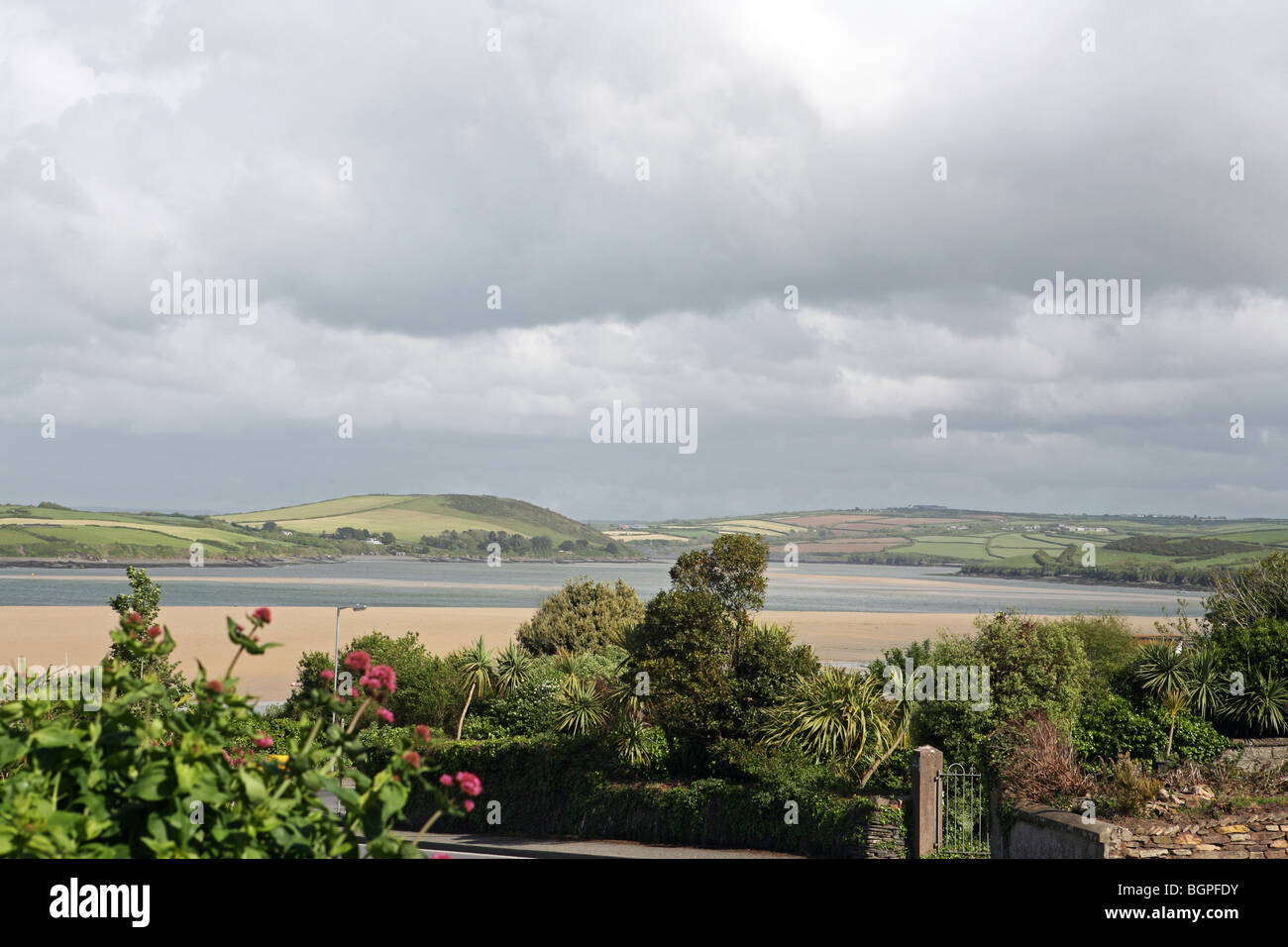 The beach at Rock Camel Estuary Cornwall England Stock Photo - Alamy