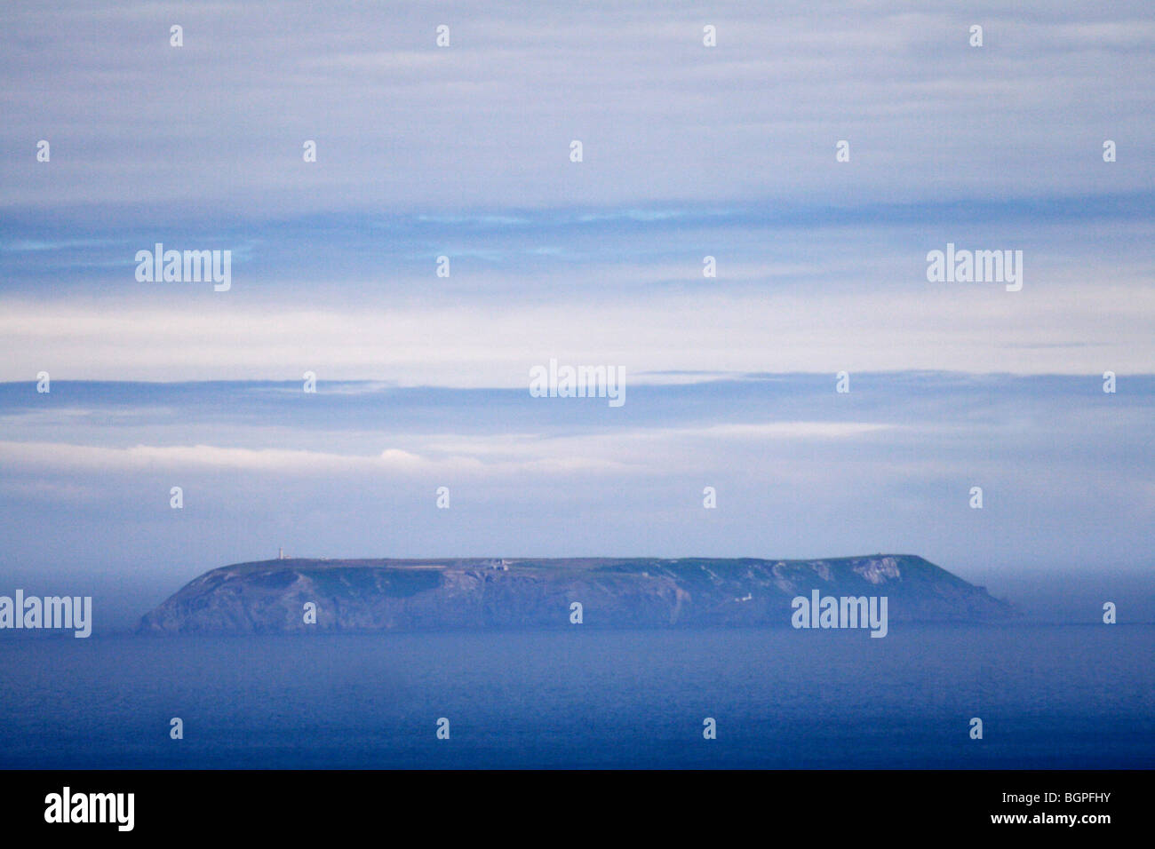 Lundy Island in the Bristol Channel off North Devon Stock Photo - Alamy