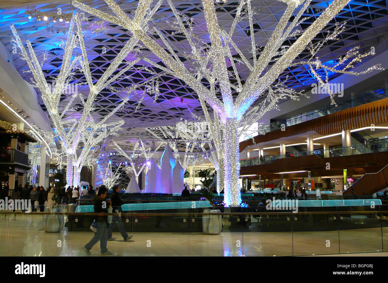 Inside Westfield shopping centre London Stock Photo - Alamy