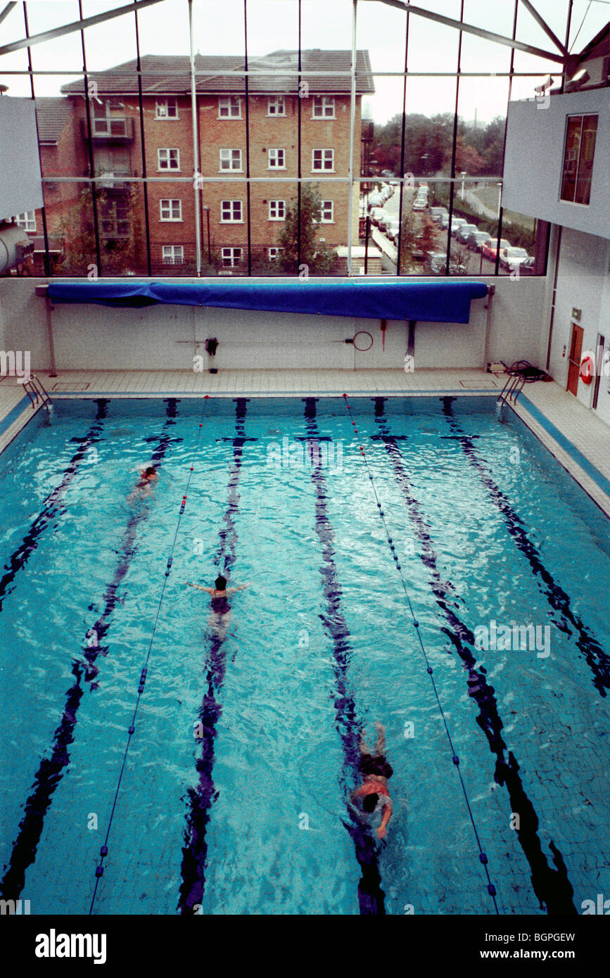 Swimming pool London Stock Photo - Alamy