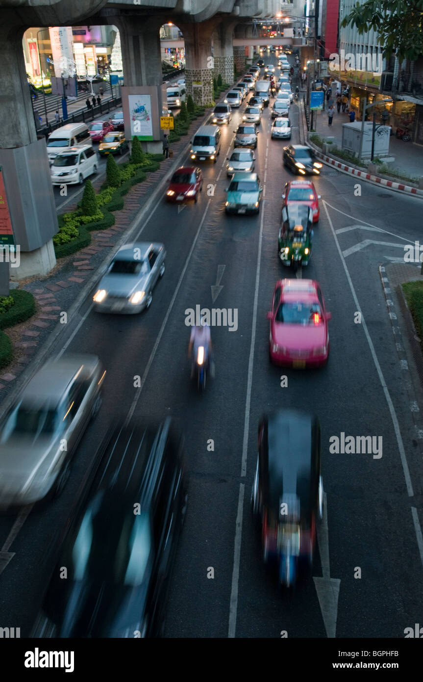 Traffic in Bangkok, Thailand Stock Photo - Alamy