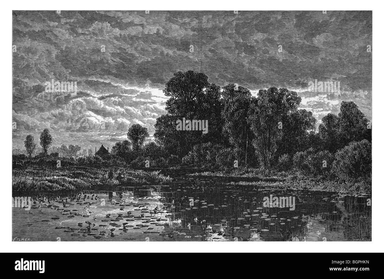 Dutch landscape painter Black and White Stock Photos & Images - Alamy