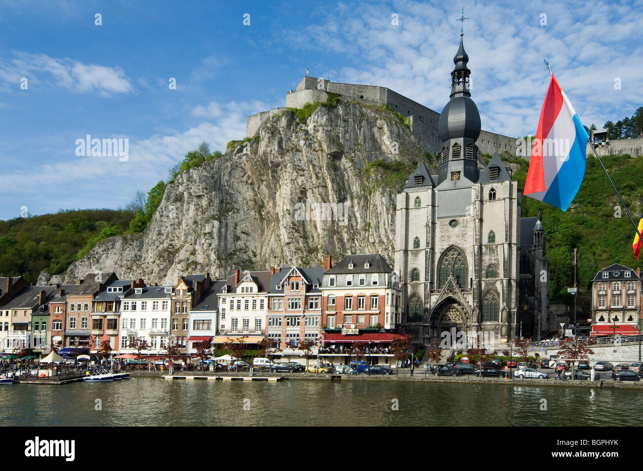The citadel and the Collegiate Church of Notre-Dame / Collegiate Church ...