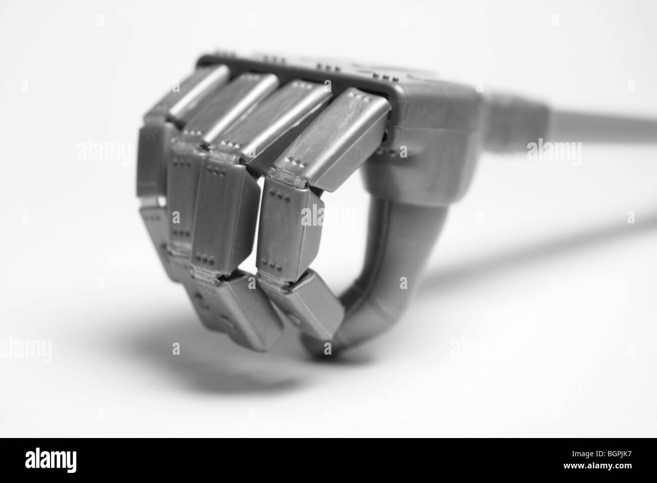 Toy Robot Hand Stock Photo - Alamy