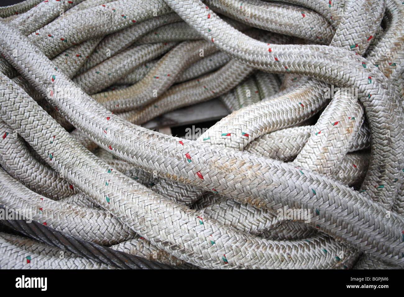 Coil of rope Stock Photo - Alamy
