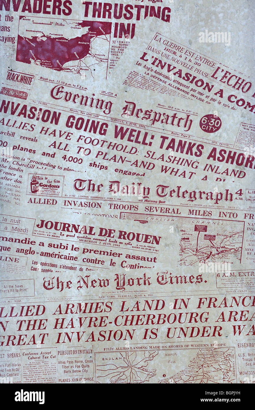 Ww2 newspaper hi-res stock photography and images - Alamy