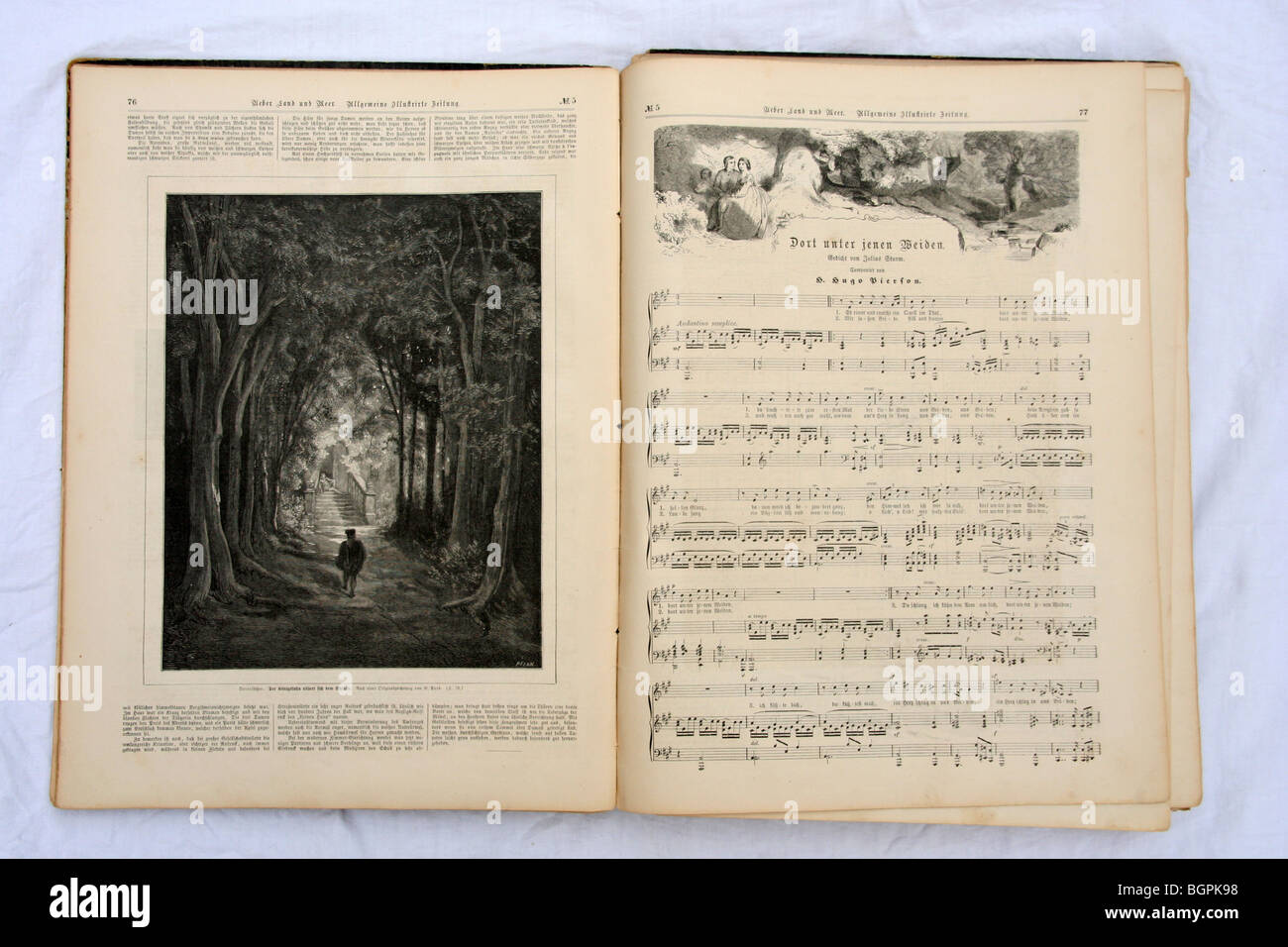 German sheet music hi-res stock photography and images - Alamy