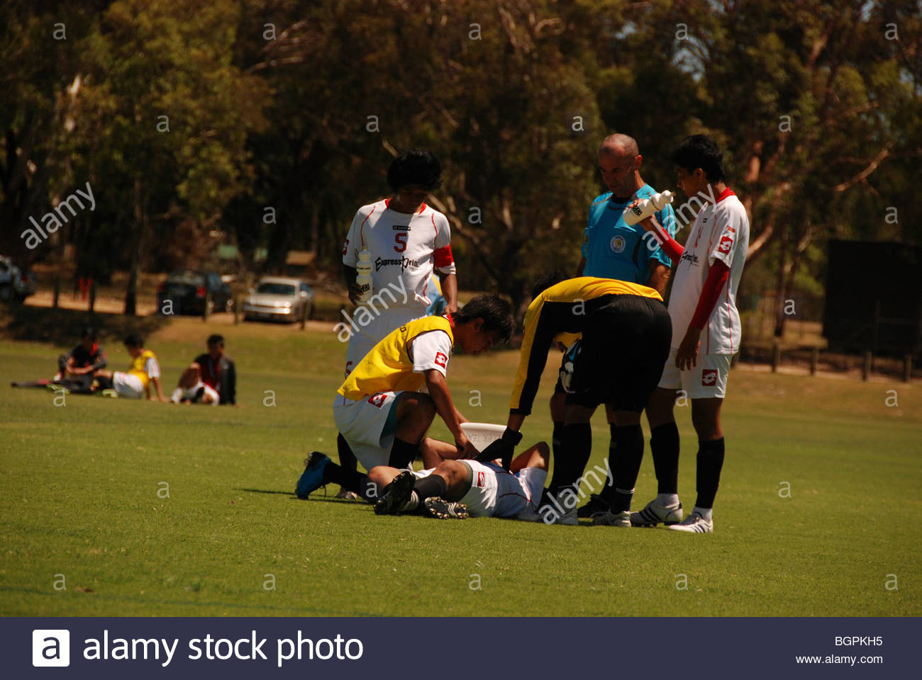 Football Injury Stock Photos & Football Injury Stock Images - Alamy