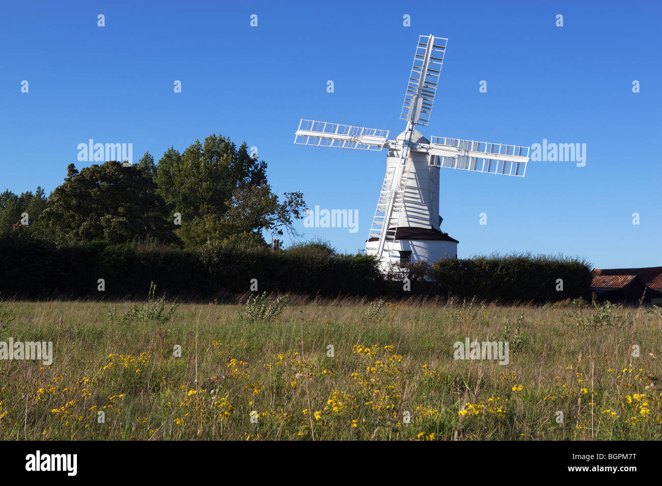Saxtead green windmill hi-res stock photography and images - Alamy