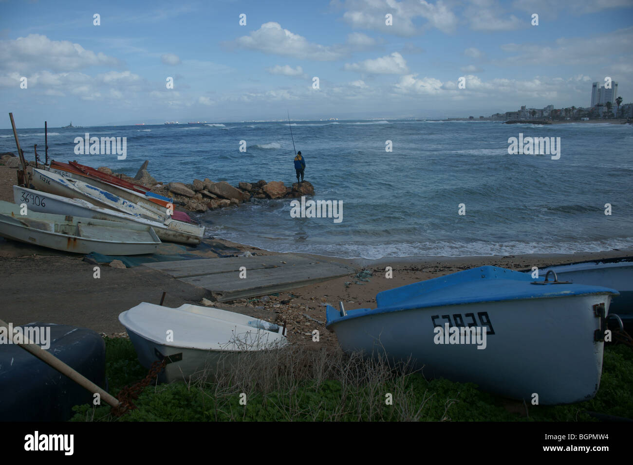 Bat galim promenade hi-res stock photography and images - Alamy
