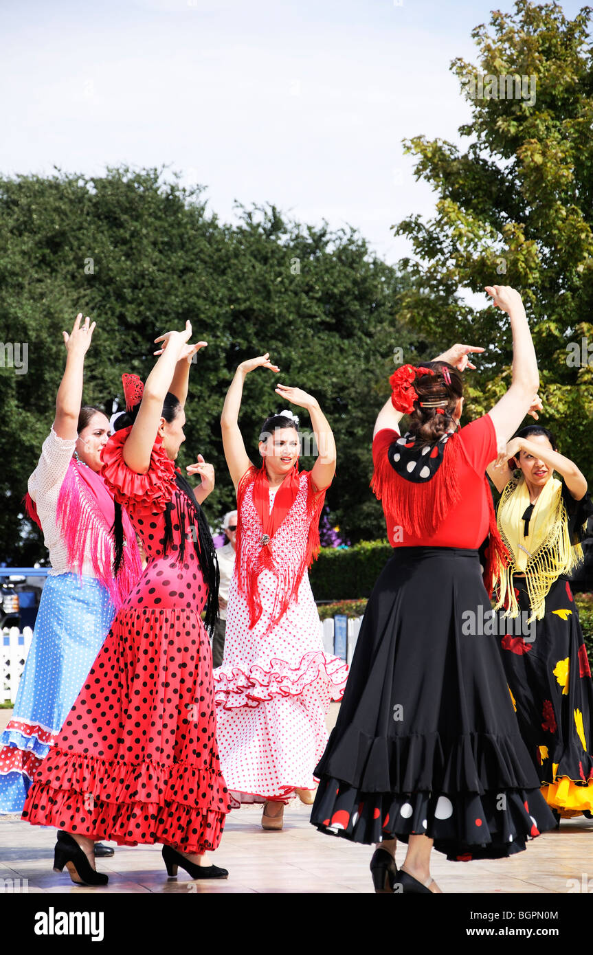 Flamenco dancers, Texas State Fair, Dallas, Texas, USA Stock Photo - Alamy