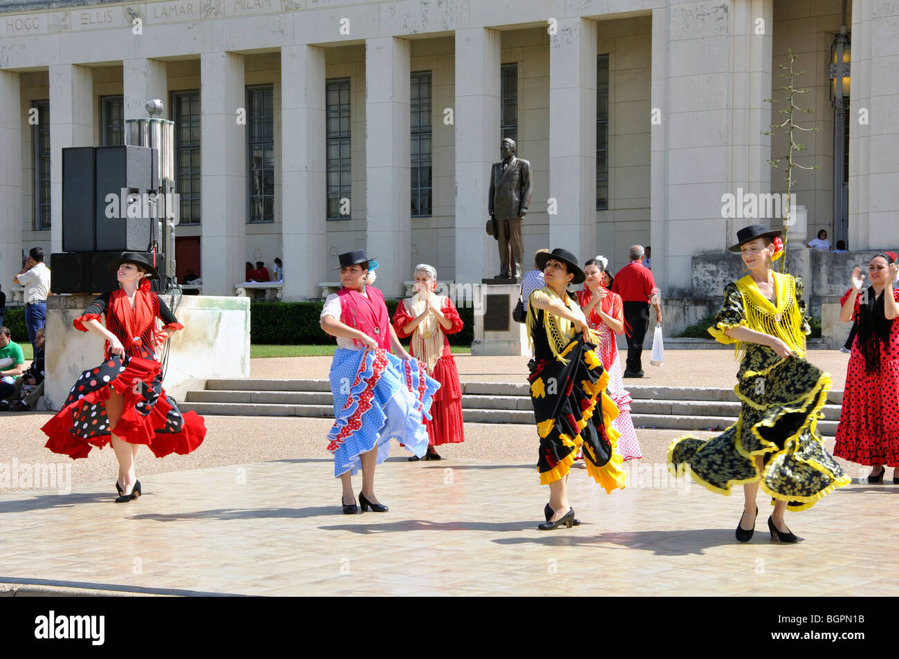 Flamenco dancers, Texas State Fair, Dallas, Texas, USA Stock Photo - Alamy