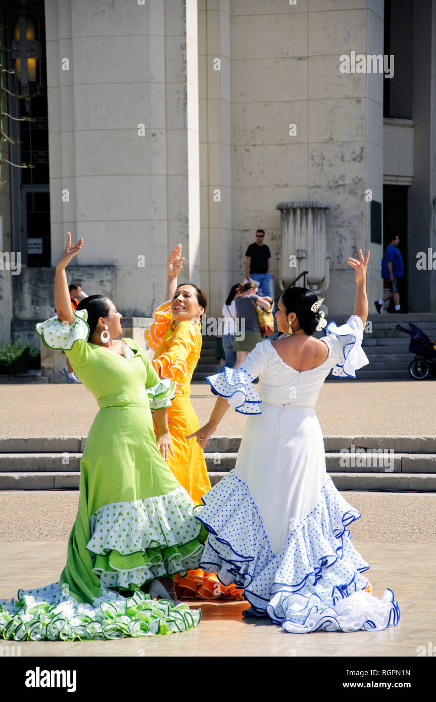 Flamenco dancers, Texas State Fair, Dallas, Texas, USA Stock Photo - Alamy