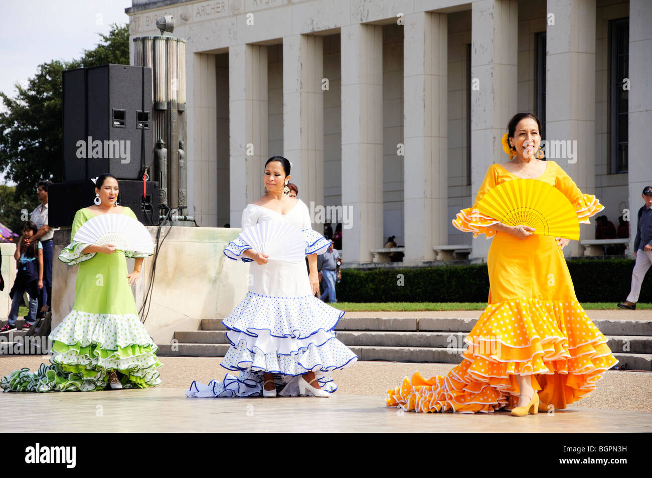 Flamenco dancers, Texas State Fair, Dallas, Texas, USA Stock Photo - Alamy