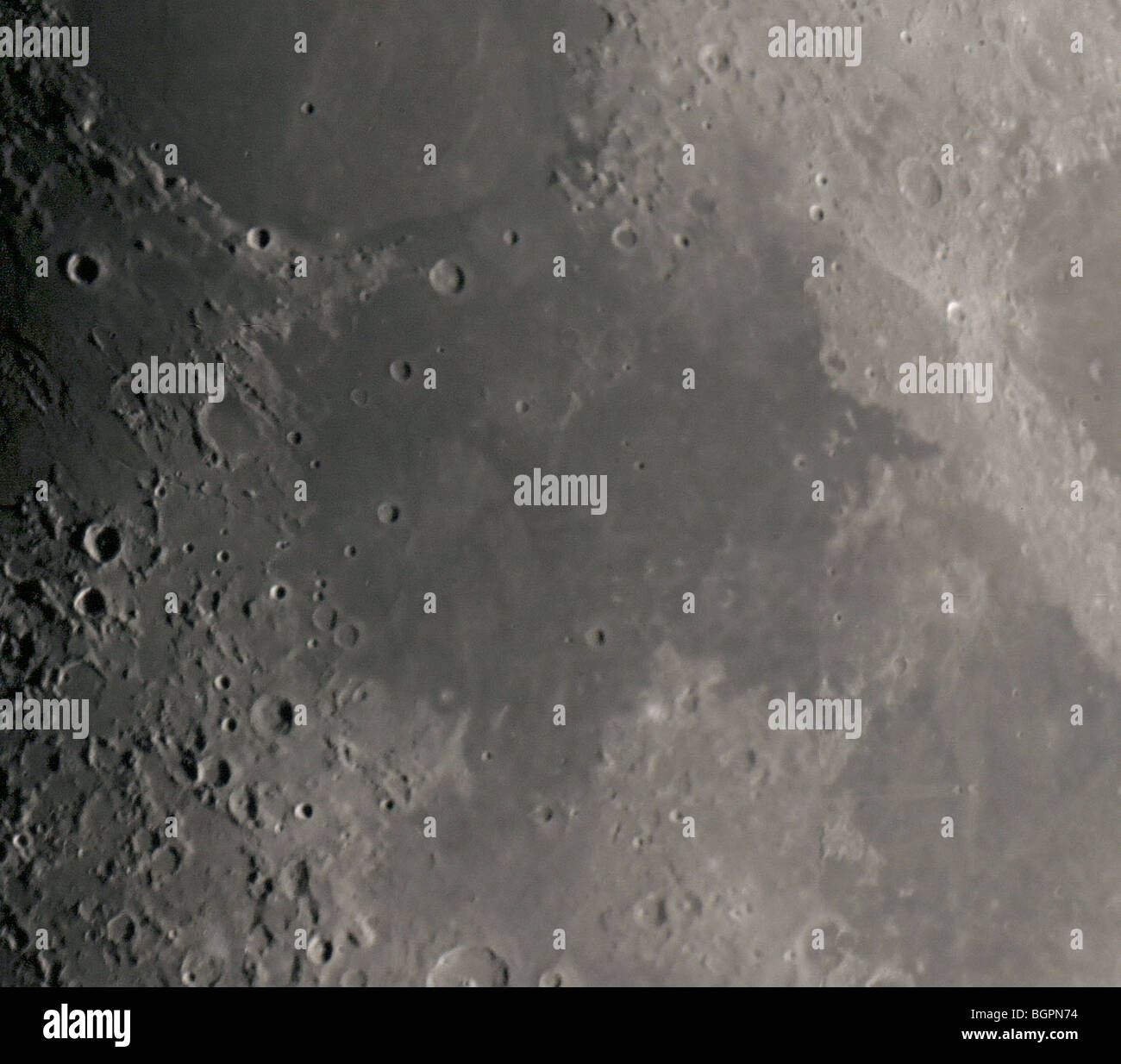 Mare Tranquillitatis. Credit Robin Scagell/Galaxy Stock Photo - Alamy