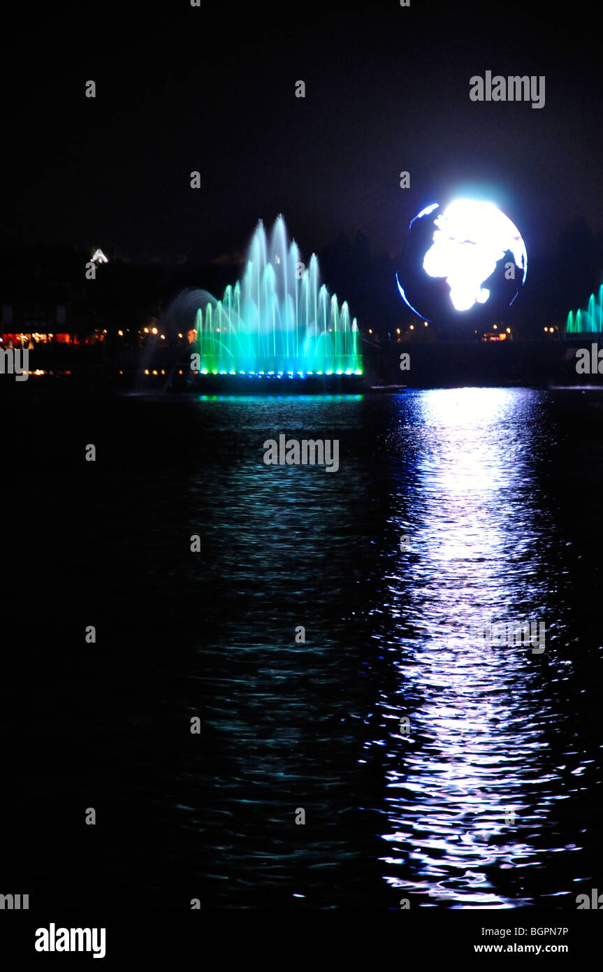 Epcot center fireworks hi-res stock photography and images - Alamy