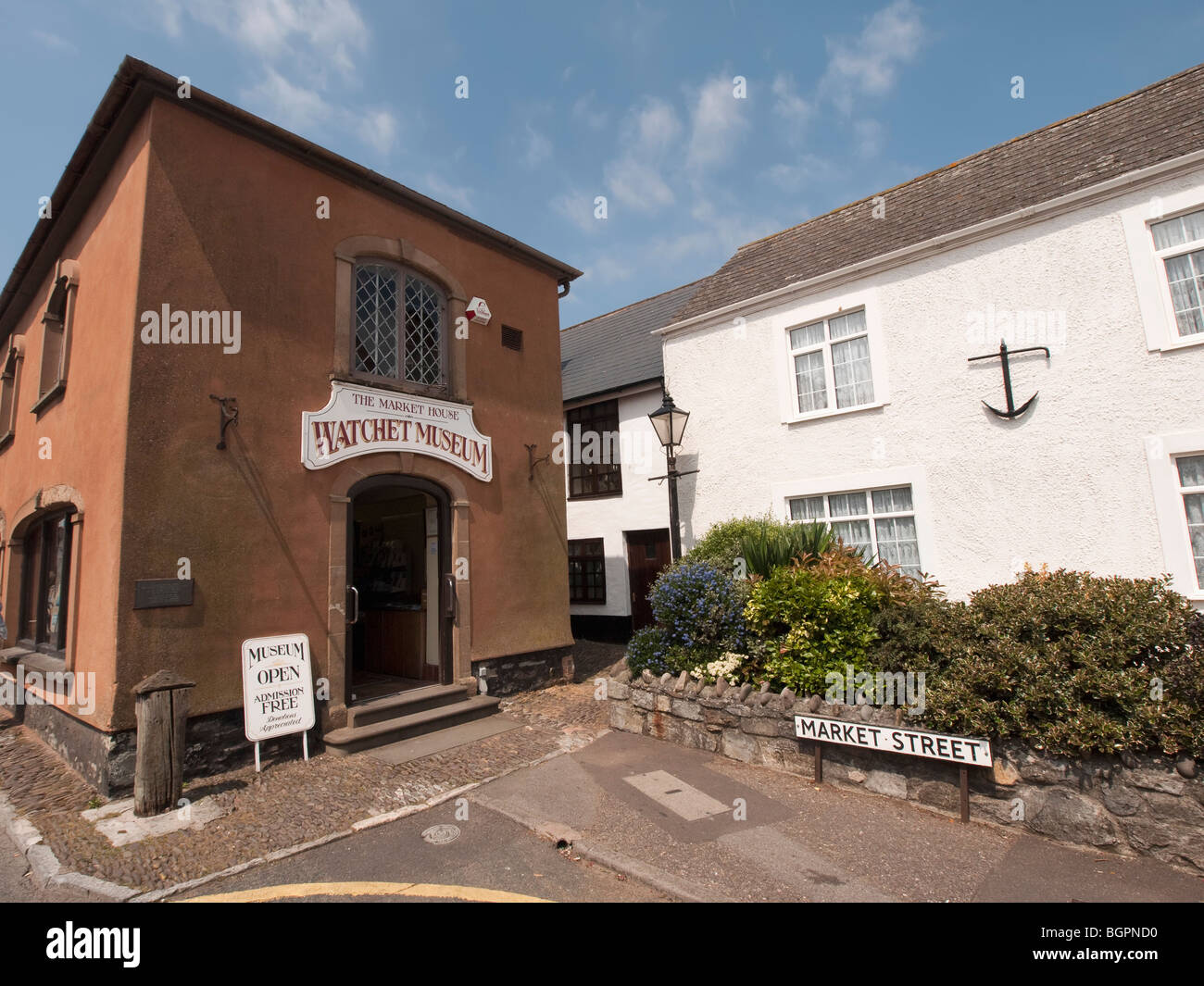 Village of watchet hi-res stock photography and images - Alamy