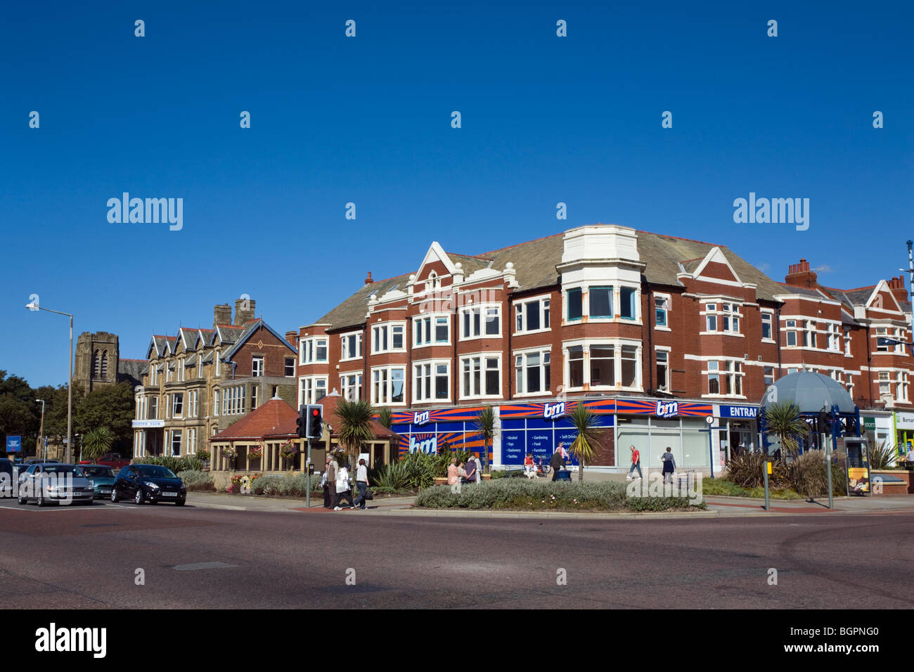 Lytham St Annes town center Stock Photo - Alamy