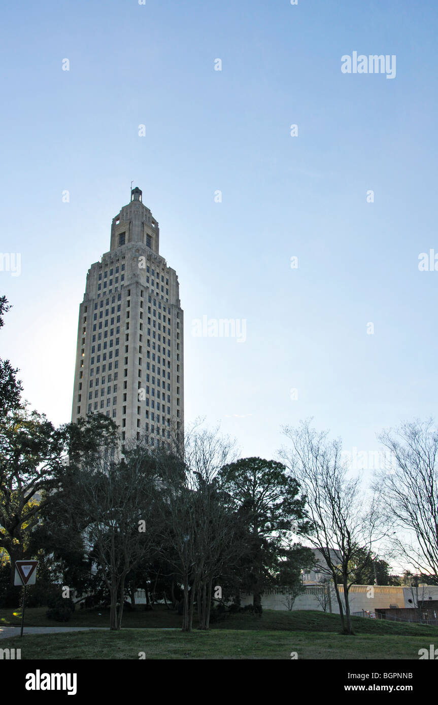 State Capitol Building, Baton Rouge, Louisiana, USA Stock Photo - Alamy