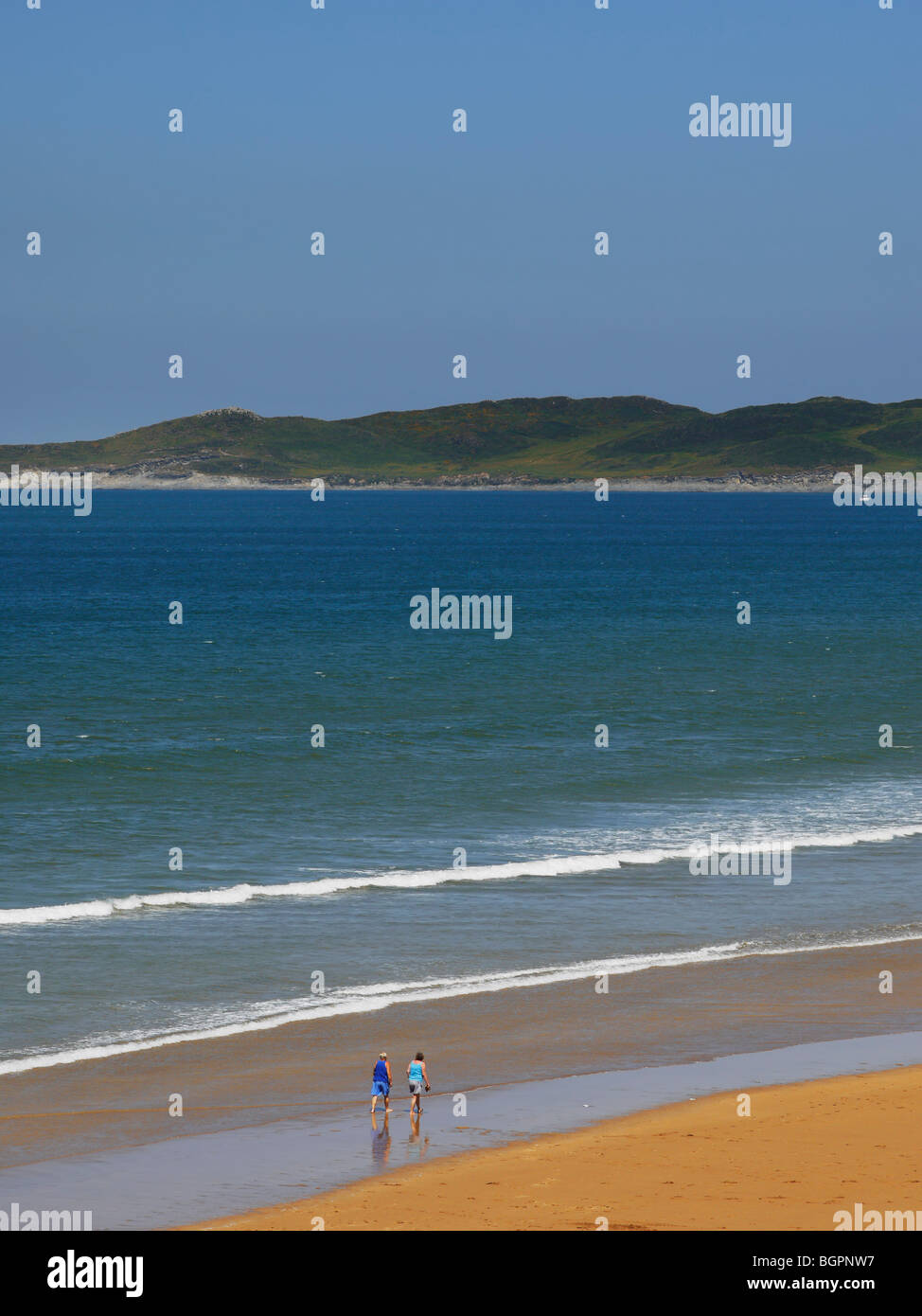 devon coast woolacombe england uk coast coastal Stock Photo - Alamy