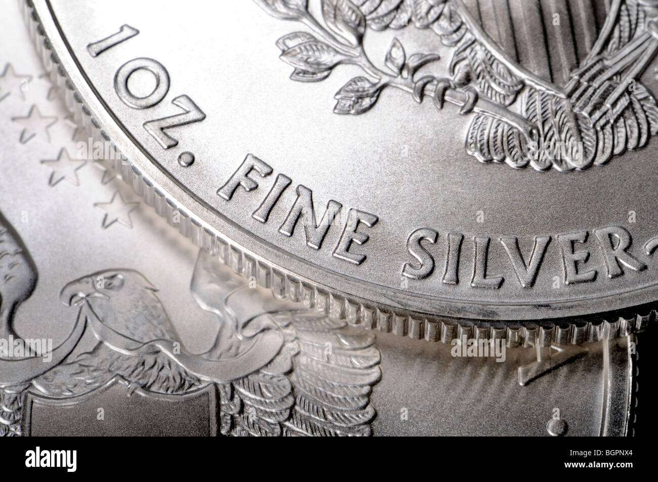 Silver coin coins hi-res stock photography and images - Alamy