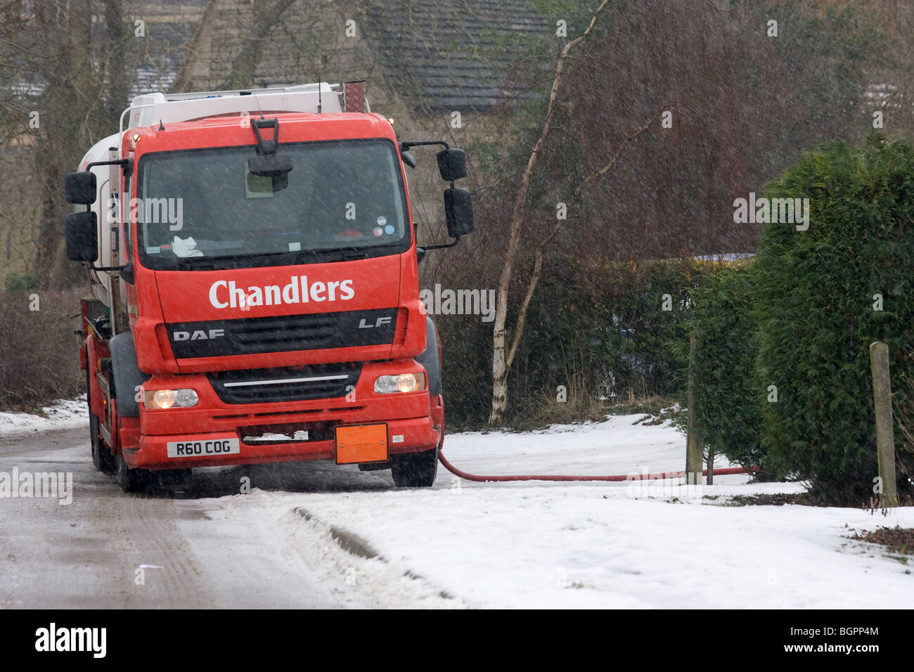 Lorry In Snow High Resolution Stock Photography and Images - Alamy