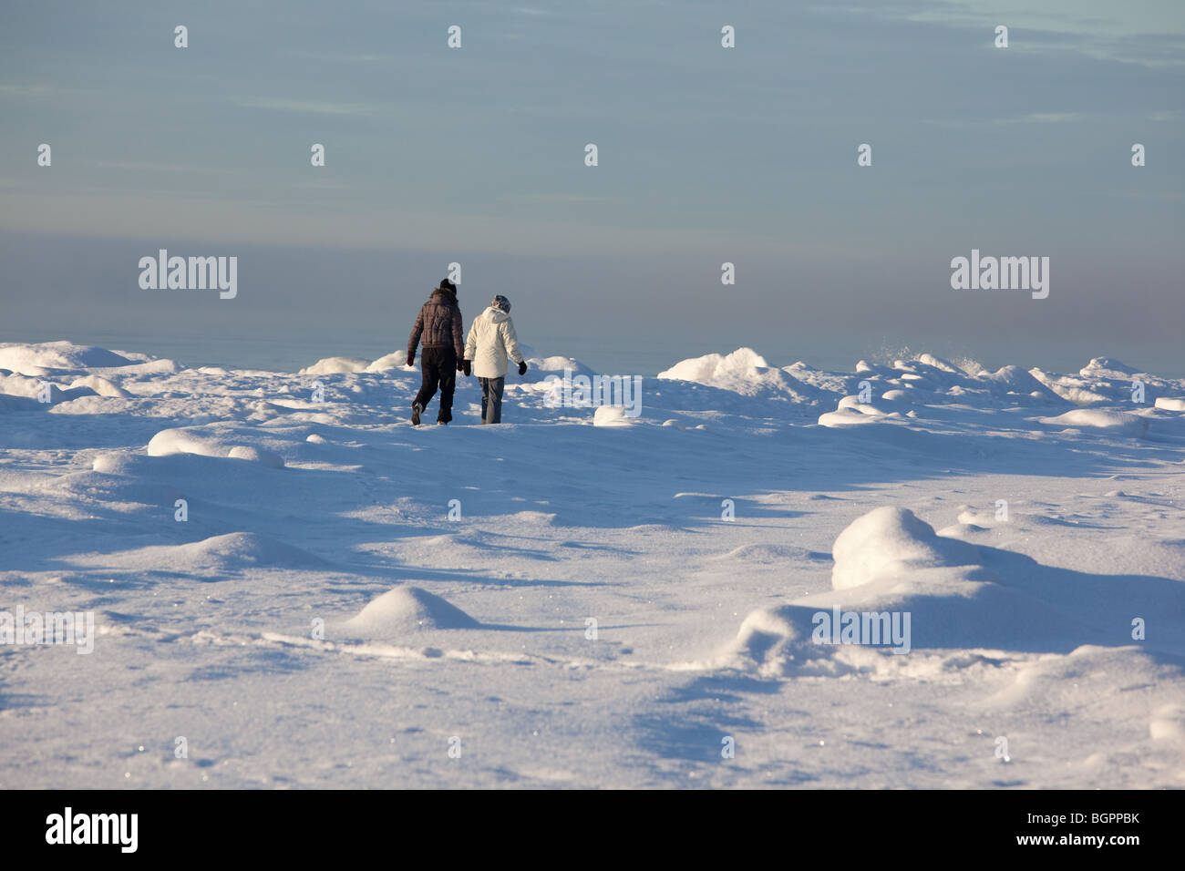 Ice and people Stock Photo - Alamy