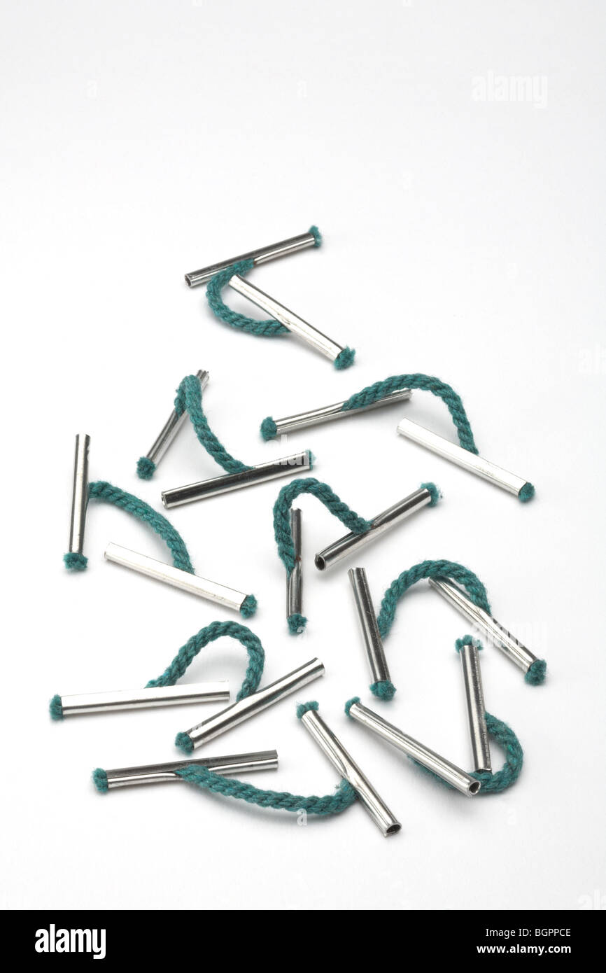 Green Treasury Tags on white background Stock Photo - Alamy