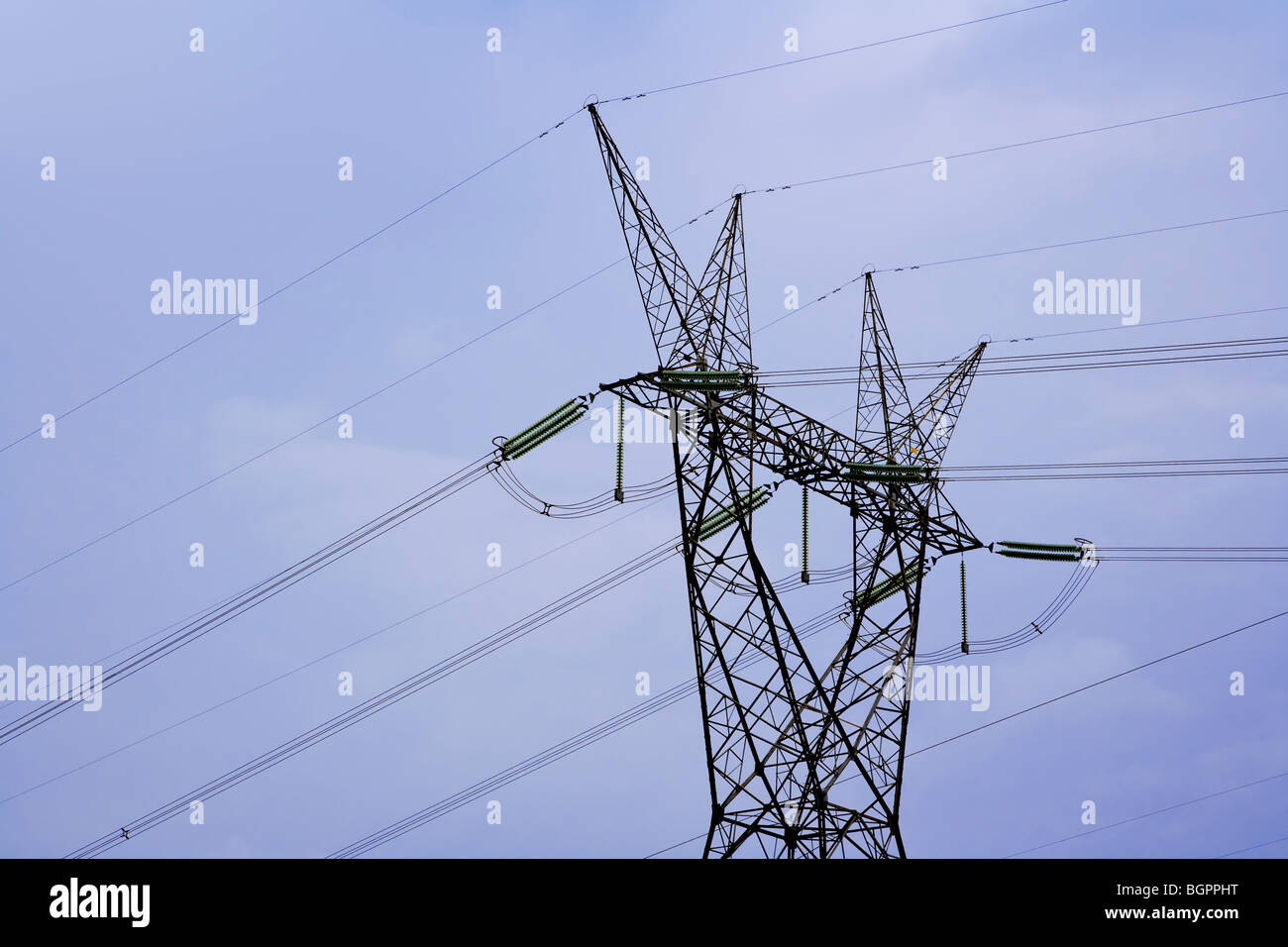 Powerline utility hi-res stock photography and images - Alamy