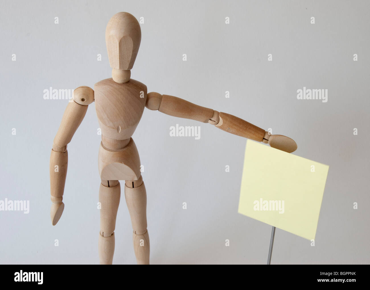 Dummy Mannequin Note Stock Photo - Alamy