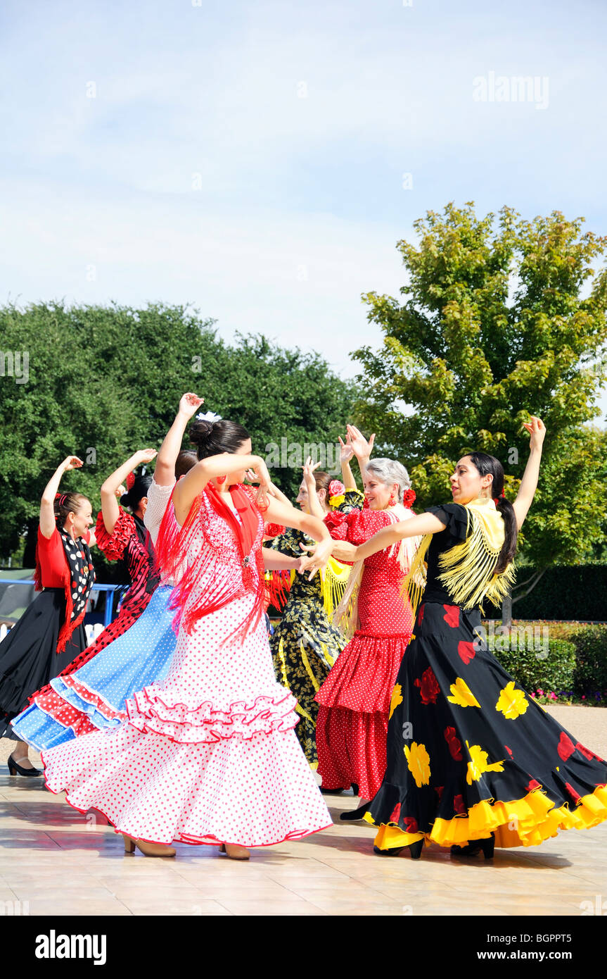 Flamenco dancers, Texas State Fair, Dallas, Texas, USA Stock Photo - Alamy