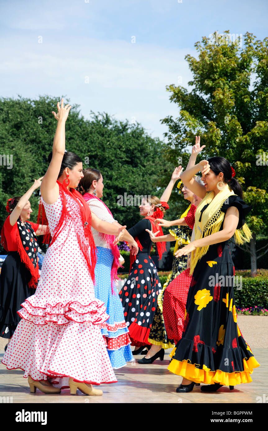 Flamenco dancers, Texas State Fair, Dallas, Texas, USA Stock Photo - Alamy
