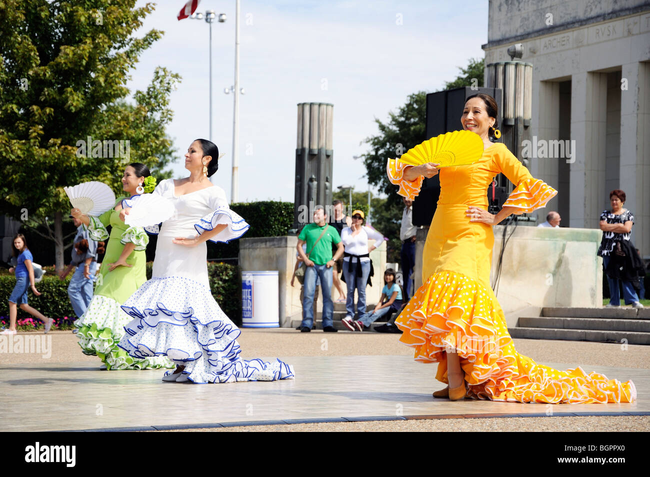 Flamenco dancers, Texas State Fair, Dallas, Texas, USA Stock Photo - Alamy
