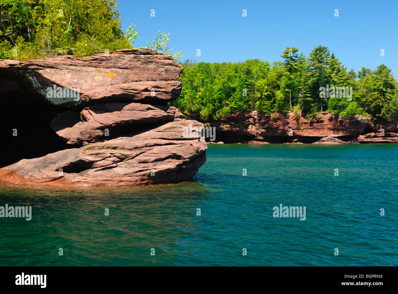 Apostle islands of lake superior hi-res stock photography and images ...