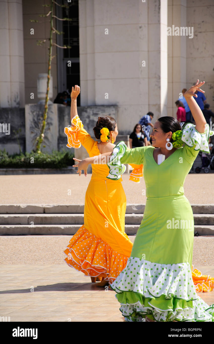 Flamenco dancers, Texas State Fair, Dallas, Texas, USA Stock Photo - Alamy